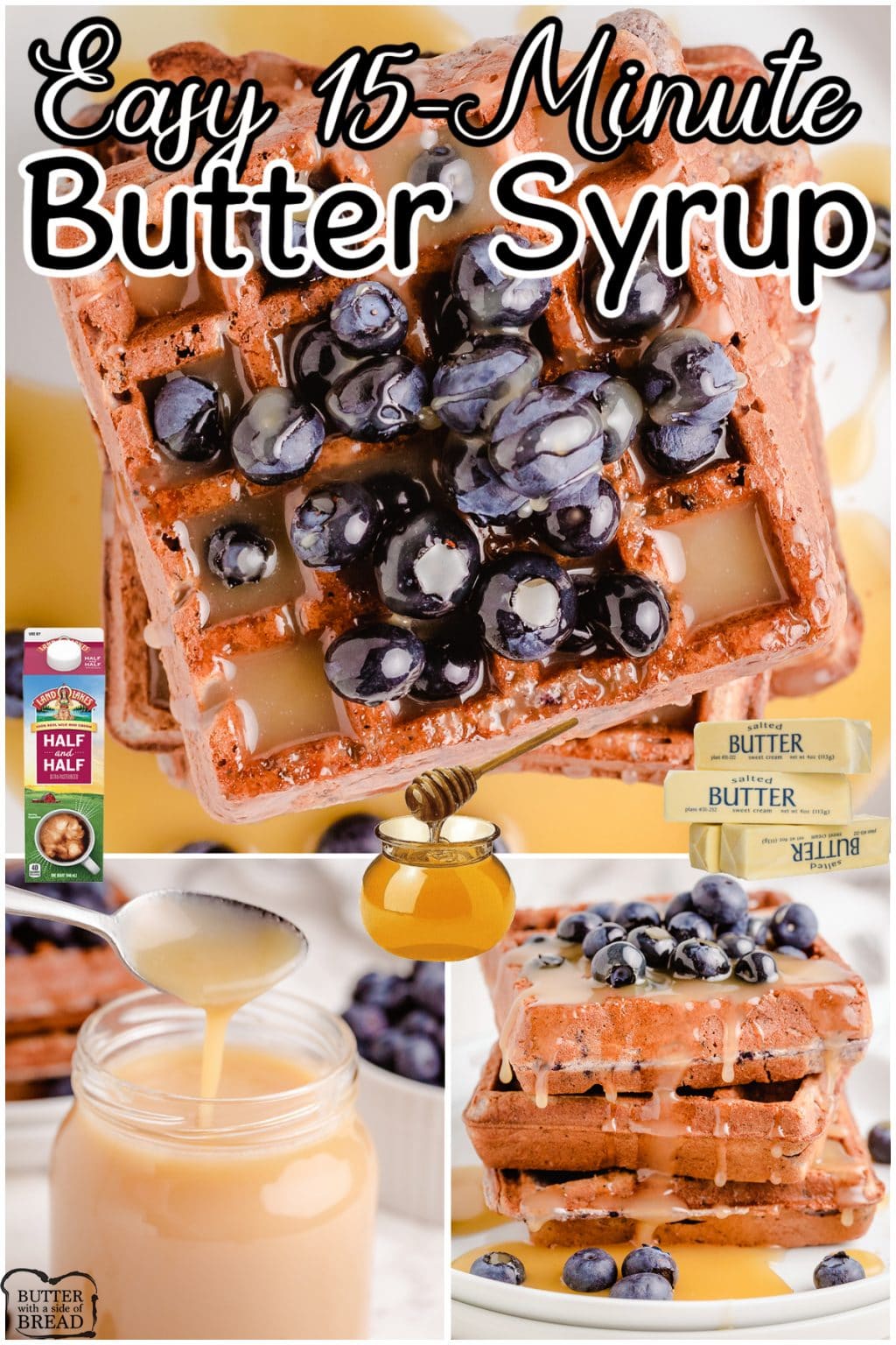 AMAZING BUTTER SYRUP - Butter with a Side of Bread