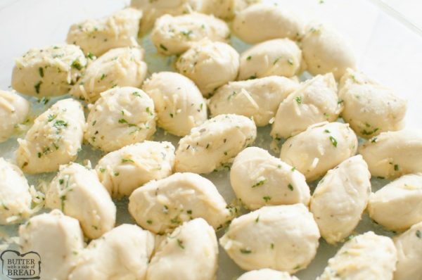 EASY PARMESAN GARLIC DINNER ROLLS - Butter with a Side of Bread