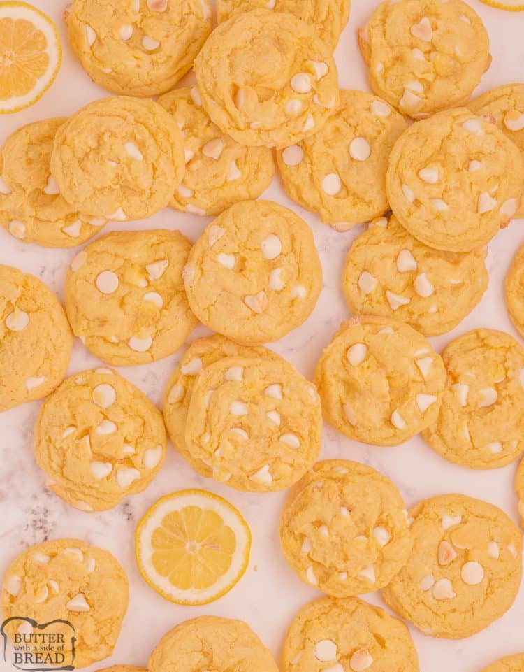 Lemon Pudding Cookies - Butter With A Side of Bread