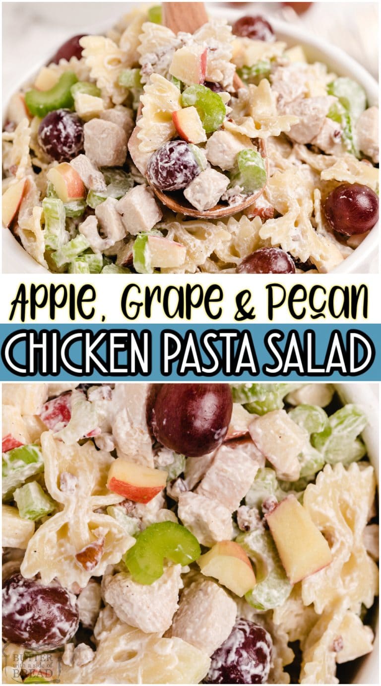 Cold Chicken Pasta Salad Recipe - Butter with a Side of Bread