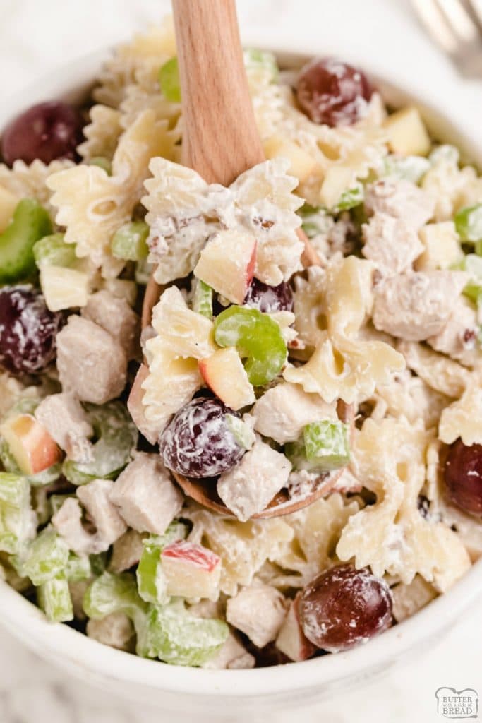 Cold Chicken Pasta Salad Recipe - Butter with a Side of Bread