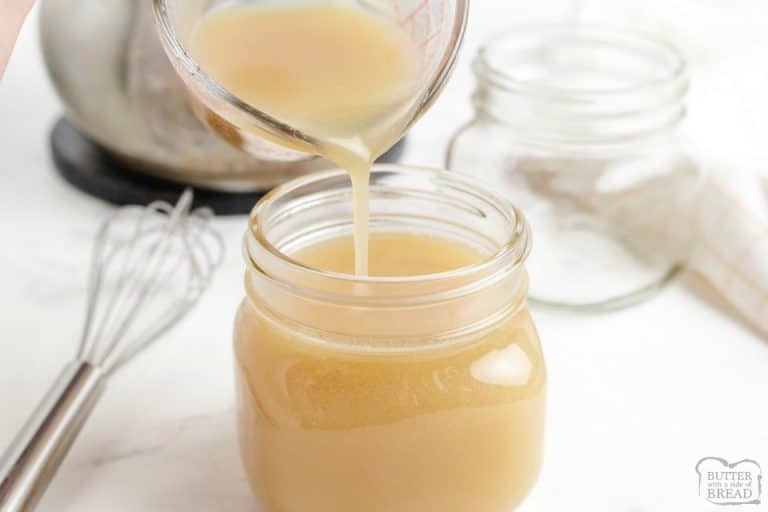 VANILLA BUTTER SYRUP - Butter with a Side of Bread