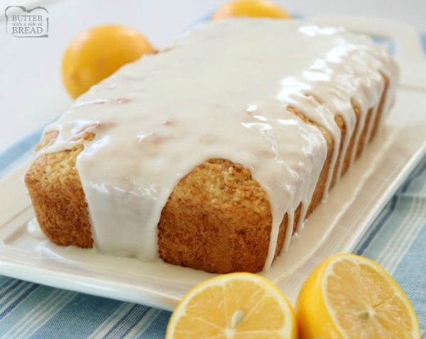 BUTTERMILK LEMON BREAD - Butter with a Side of Bread