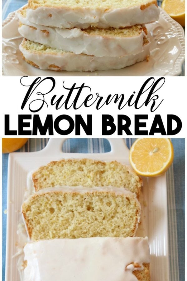 BUTTERMILK LEMON BREAD - Butter with a Side of Bread