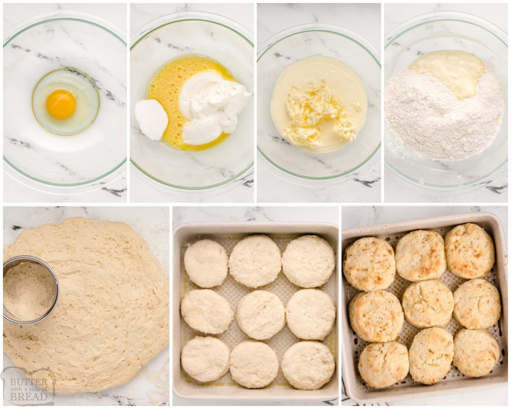 BEST HOMEMADE BISCUIT RECIPE - Butter with a Side of Bread