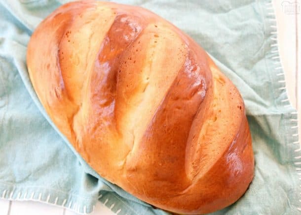 SOFT COUNTRY FRENCH BREAD - Butter with a Side of Bread