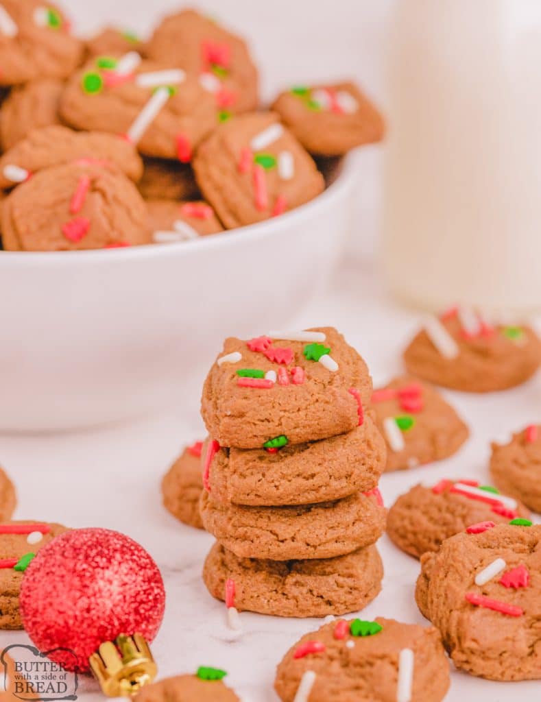 GINGERBREAD COOKIE BITES - Butter with a Side of Bread