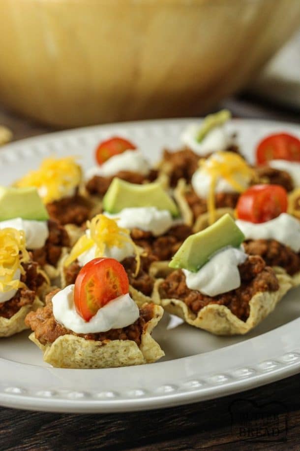 TACO BITES - Butter with a Side of Bread