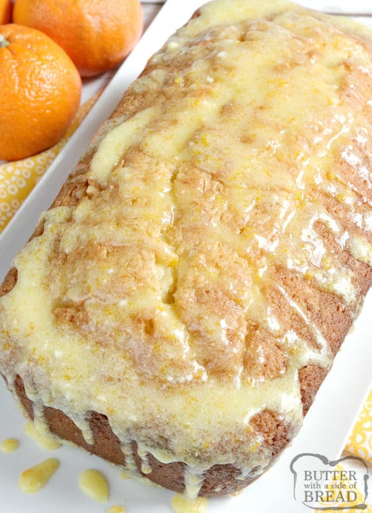 ORANGE JUICE BREAD - Butter with a Side of Bread