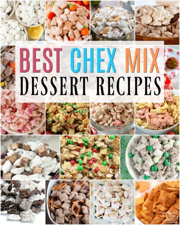 BEST CHEX MIX RECIPES - Butter with a Side of Bread
