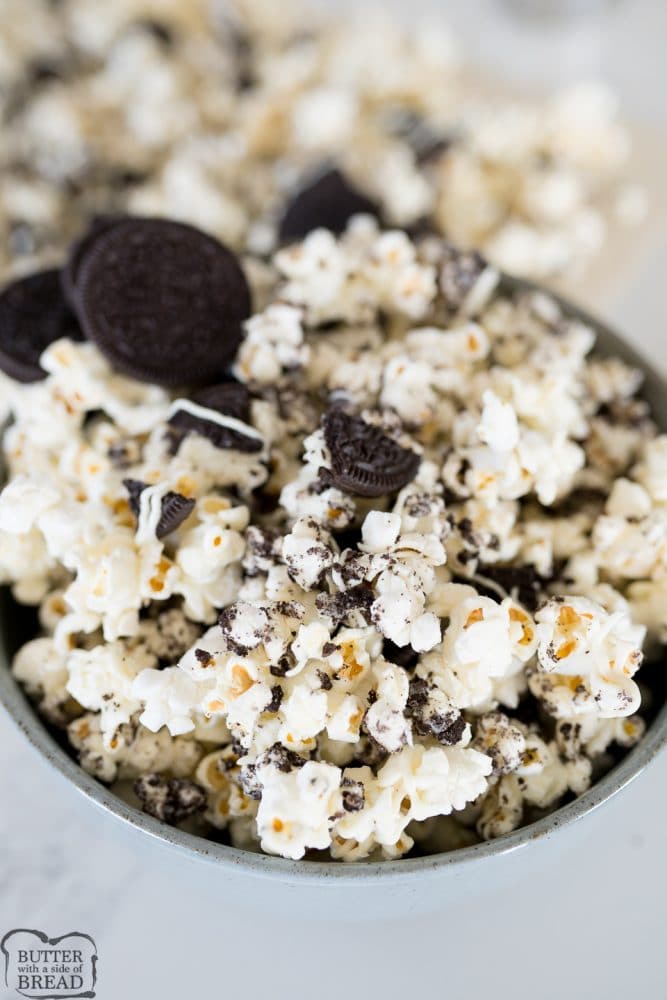 OREO POPCORN - Butter with a Side of Bread