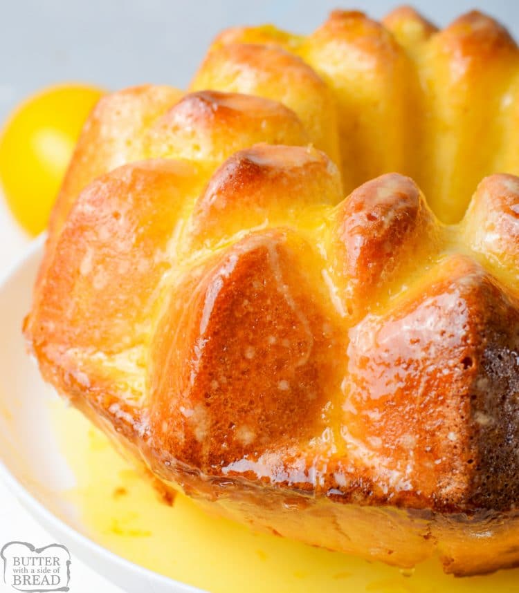 LEMON PUDDING BUNDT CAKE - Butter with a Side of Bread