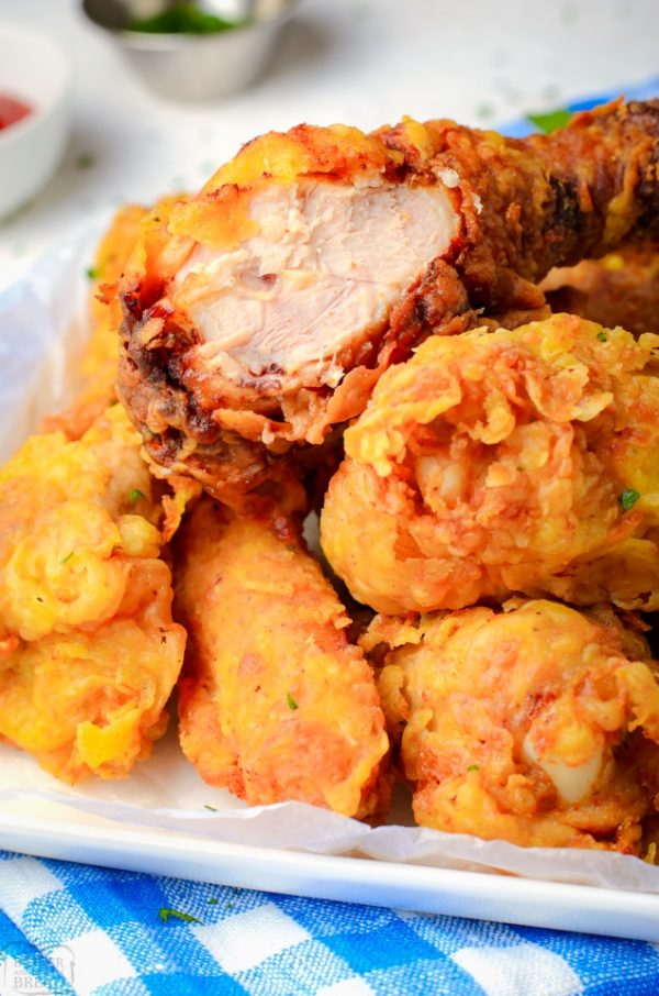 EASY FRIED CHICKEN RECIPE WITHOUT BUTTERMILK - Butter with a Side of Bread