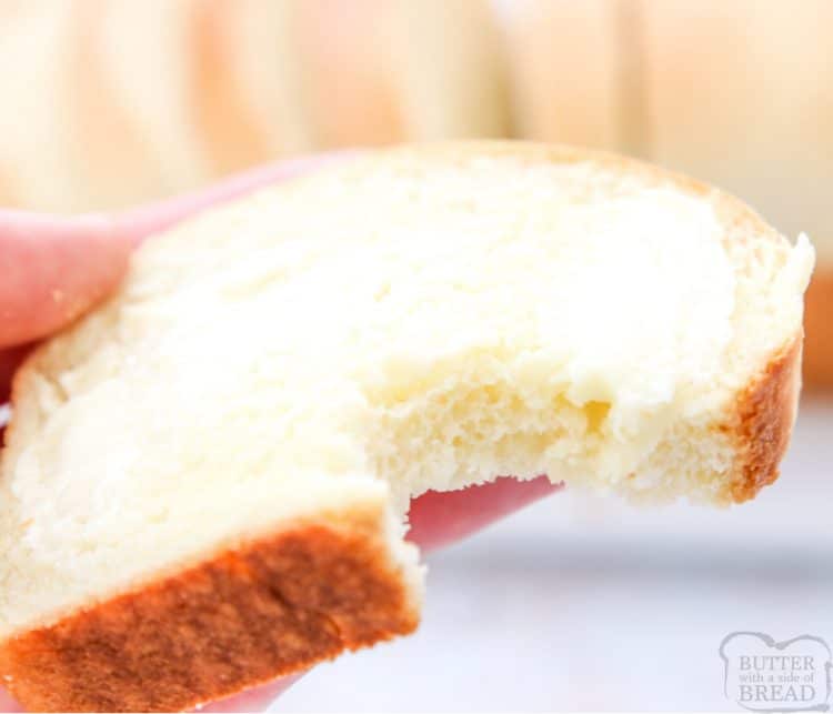 SOFT SOUR CREAM BREAD - Butter with a Side of Bread