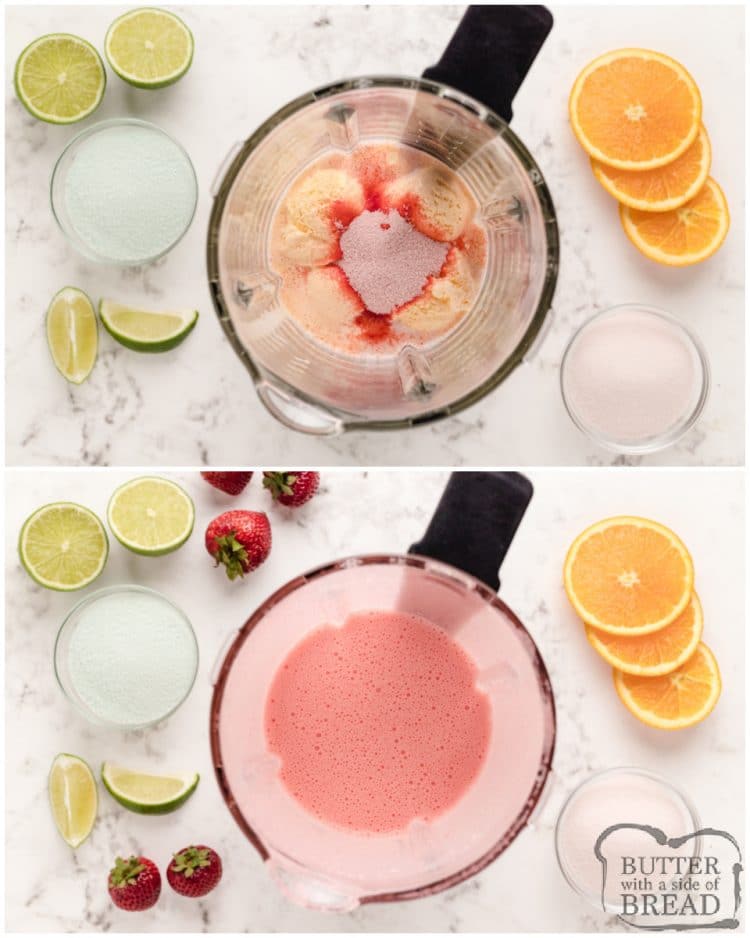 EASY JELLO MILKSHAKES - Butter with a Side of Bread