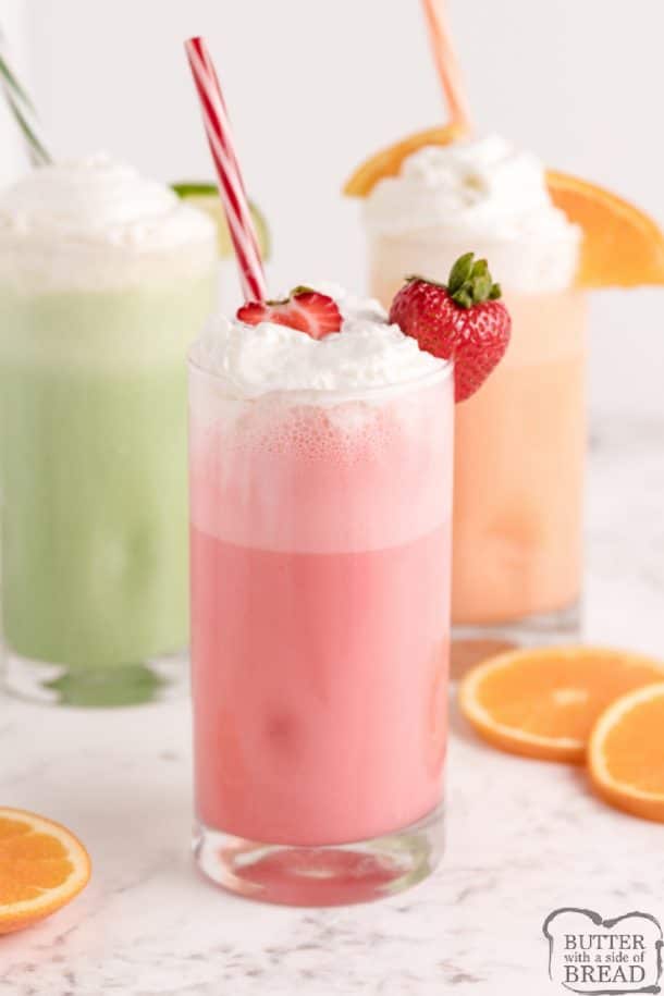 EASY JELLO MILKSHAKES - Butter with a Side of Bread