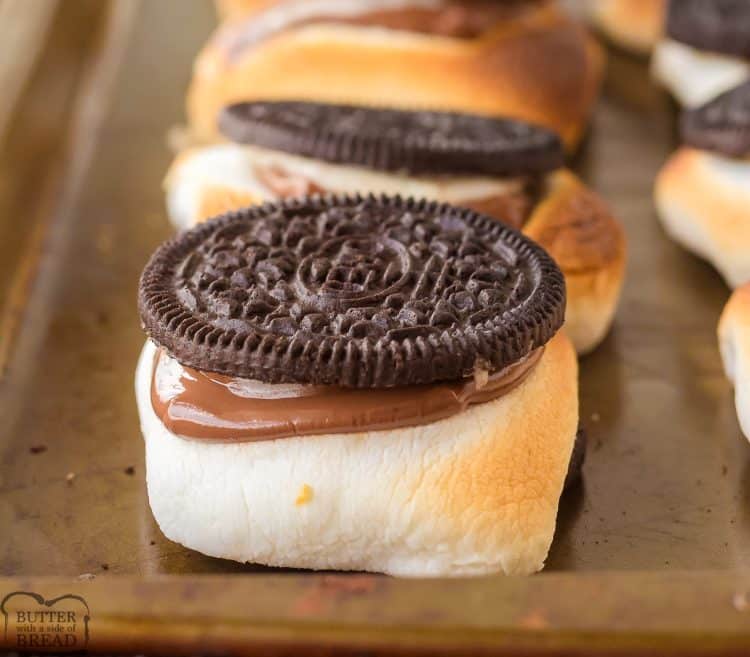 OVEN OREO SMORES - Butter with a Side of Bread