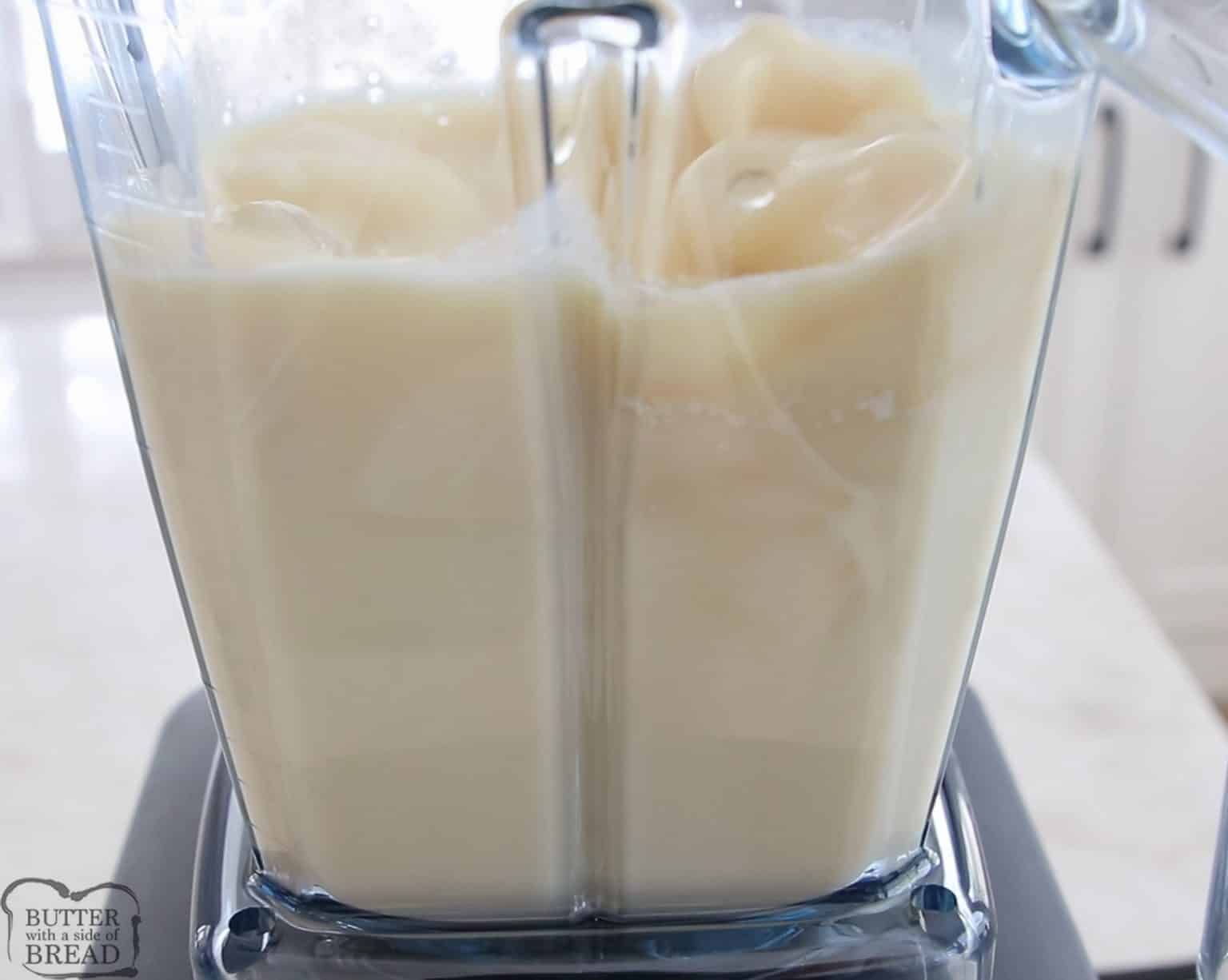 ORANGE BREAKFAST MILKSHAKE - Butter with a Side of Bread