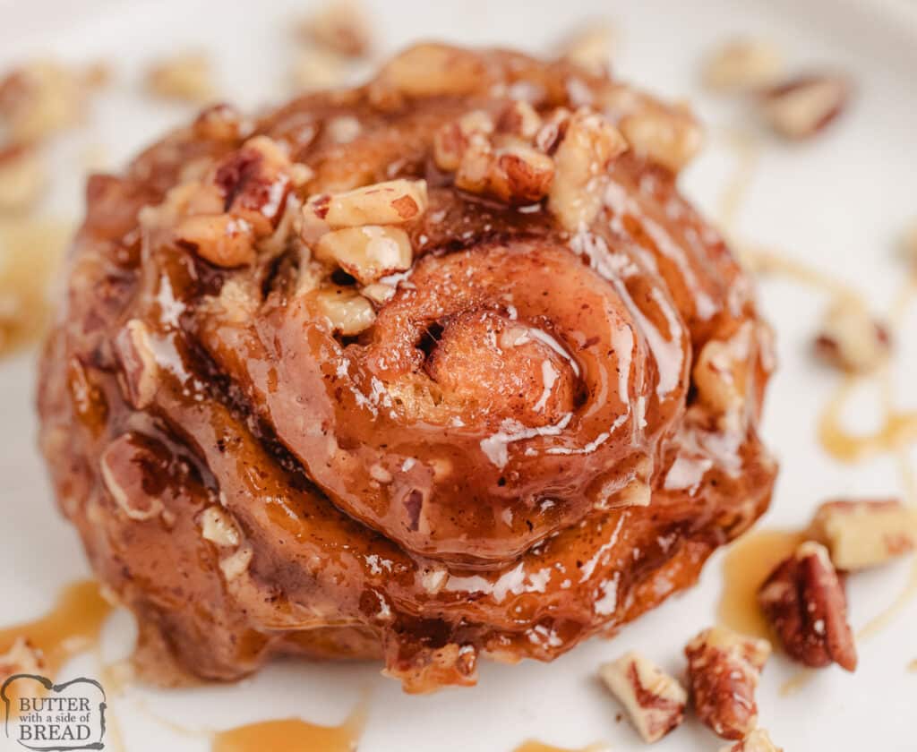QUICK STICKY BUNS - Butter with a Side of Bread