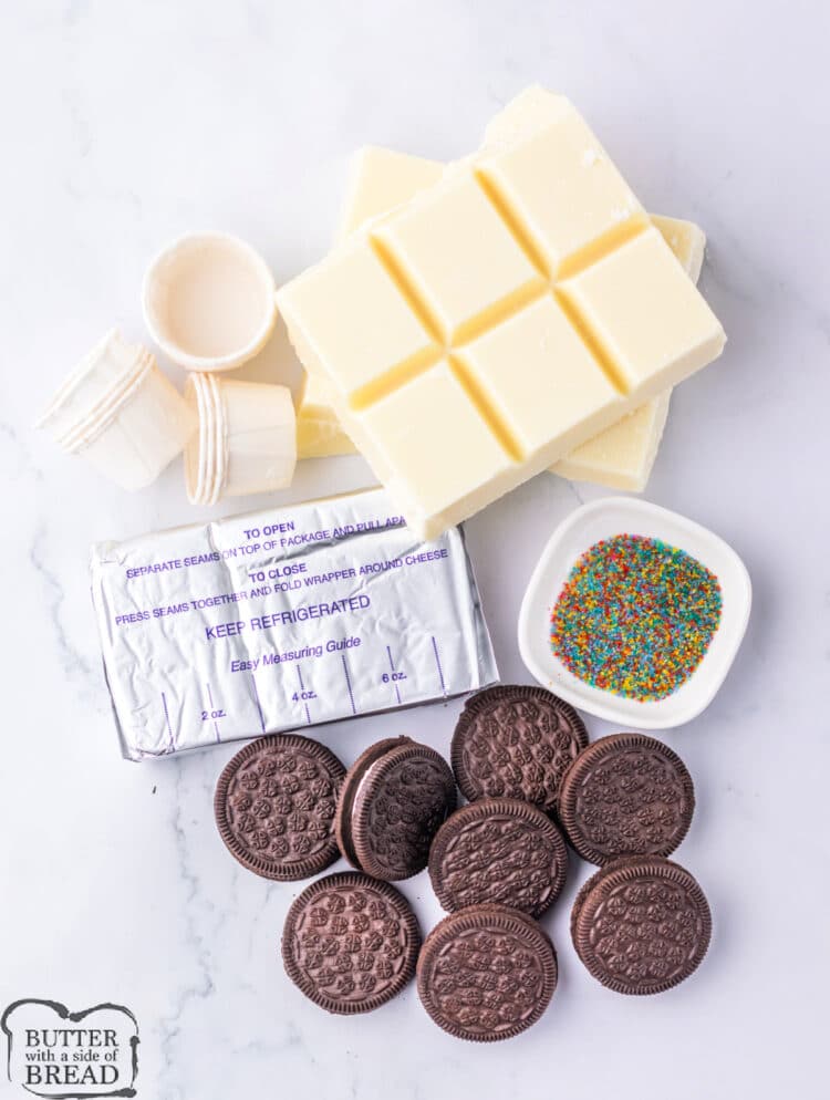RAINBOW SNOW CONE OREO BALLS - Butter with a Side of Bread