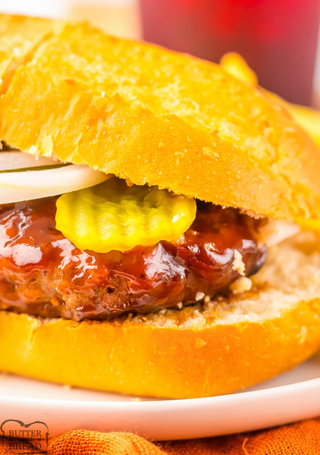COPYCAT MC RIB SANDWICH - Butter with a Side of Bread