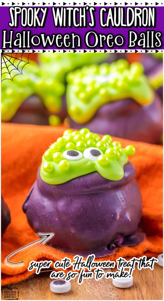 CAULDRON OREO BALLS - Butter with a Side of Bread