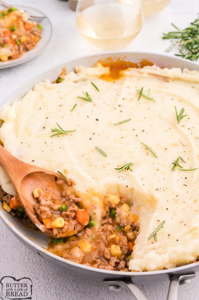 STOVETOP SHEPHERD'S PIE - Butter with a Side of Bread