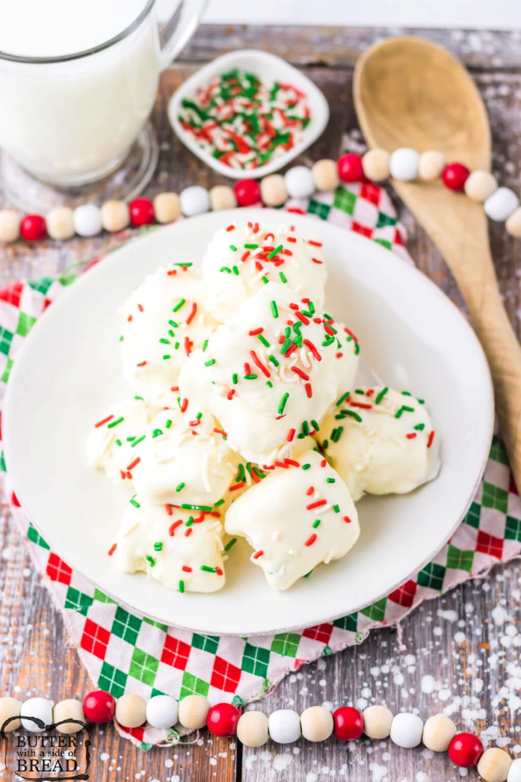 CHRISTMAS COOL WHIP CANDY - Butter with a Side of Bread