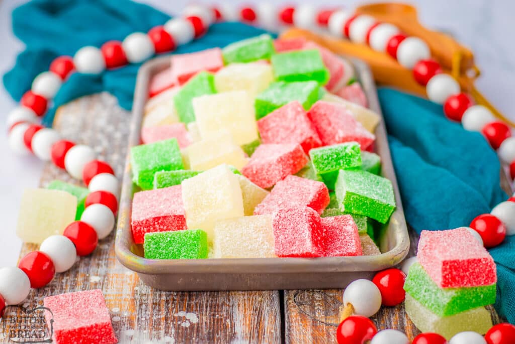 HOMEMADE SPICED GUMDROPS - Butter with a Side of Bread