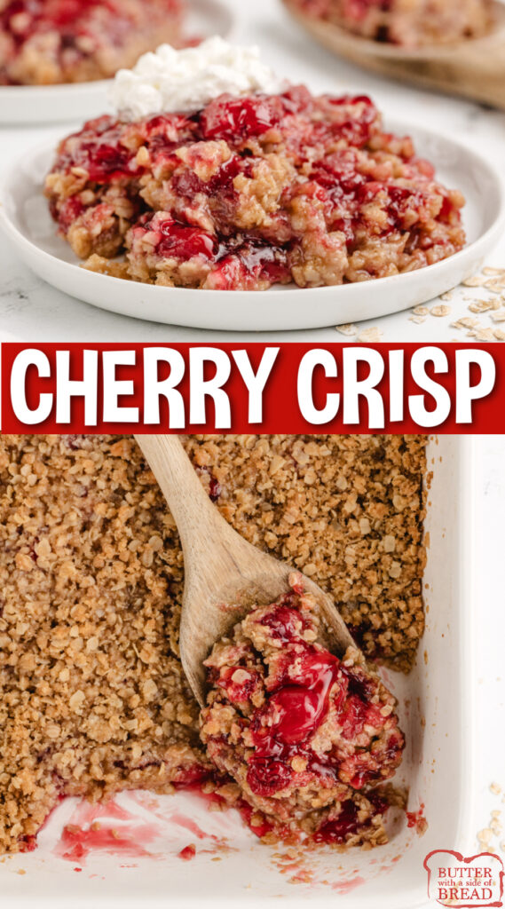 CHERRY CRISP - Butter with a Side of Bread