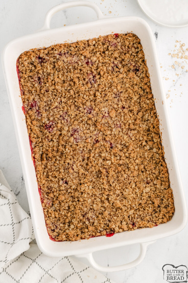 CHERRY CRISP - Butter with a Side of Bread