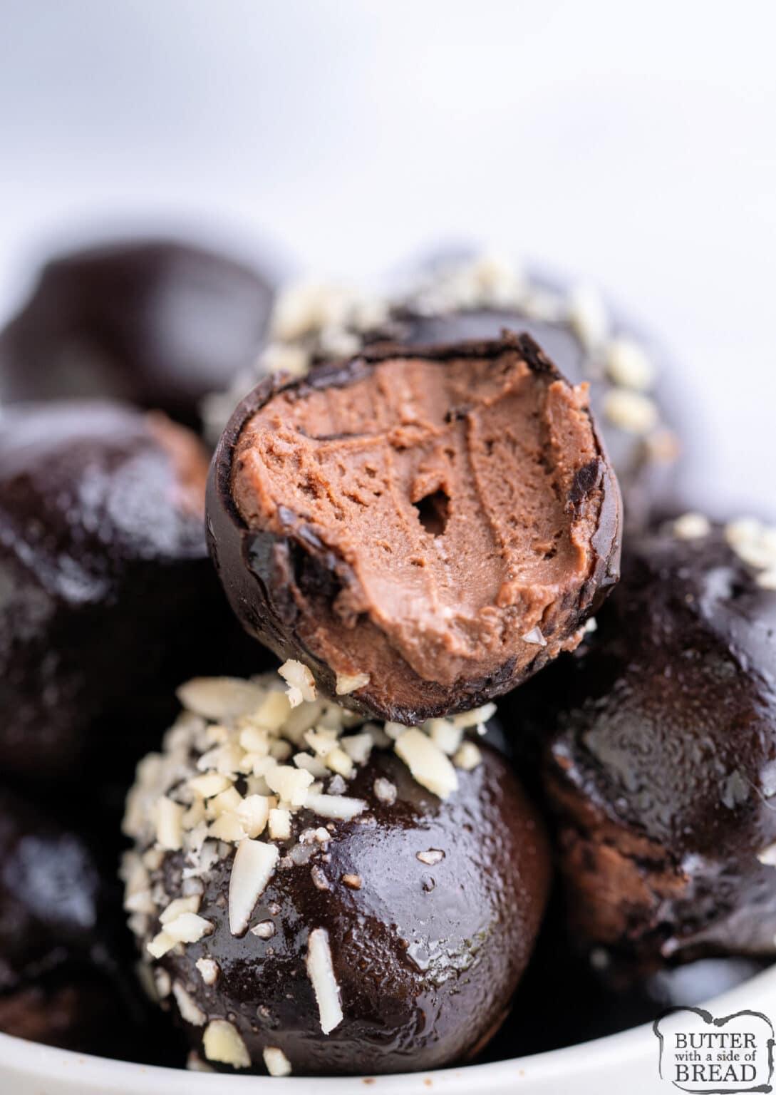 COPYCAT LINDOR TRUFFLES - Butter with a Side of Bread