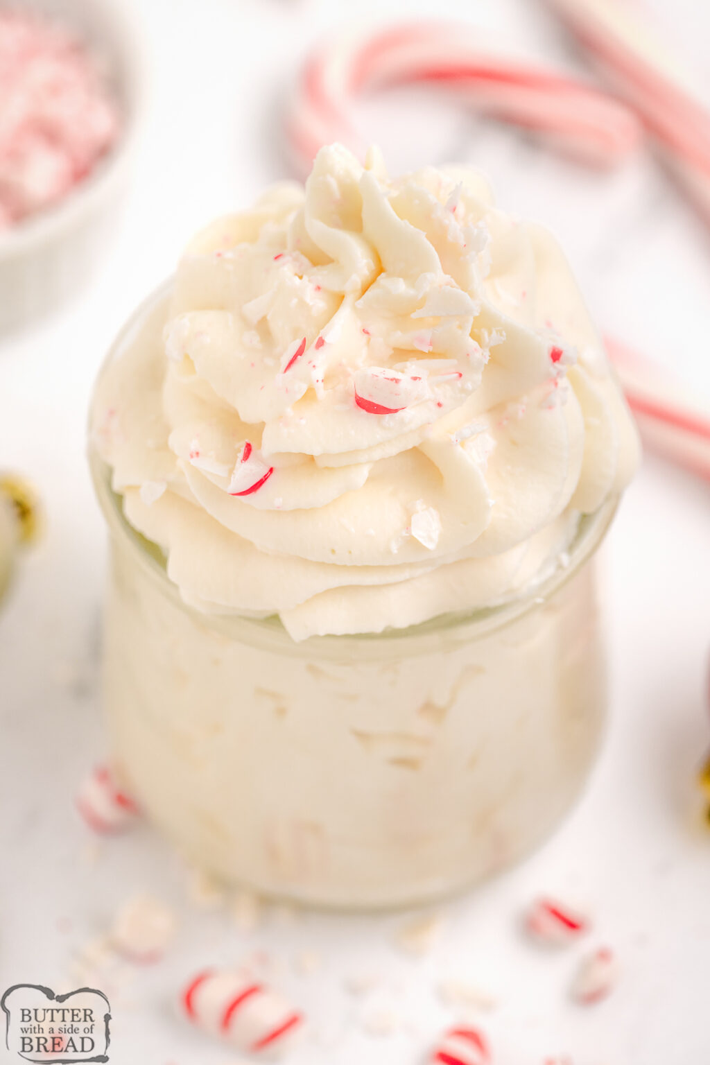 PEPPERMINT WHIPPED CREAM - Butter with a Side of Bread