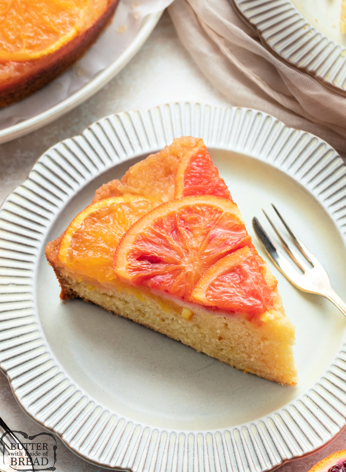 ORANGE UPSIDE-DOWN CAKE - Butter with a Side of Bread