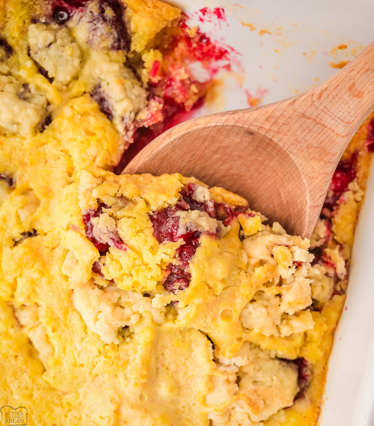 Blackberry Dump Cake - Butter with a Side of Bread