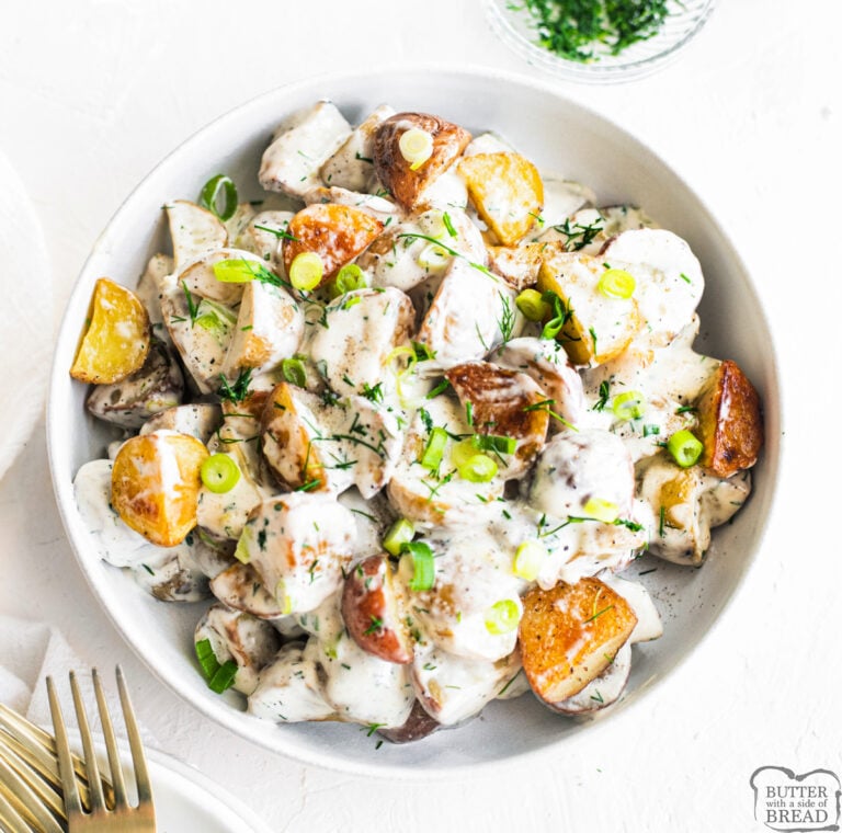 Roasted Potato Salad - Butter with a Side of Bread